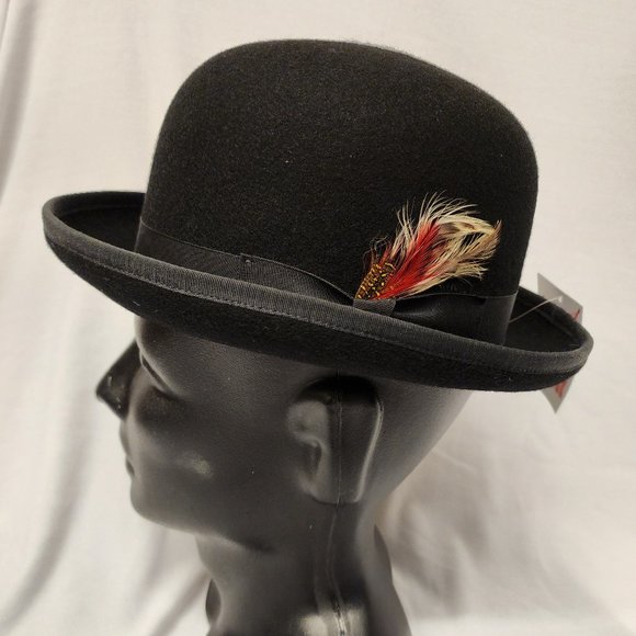 HXC Hatcrafters Inc. | Accessories | Bowler Hat Derby Hat Wool Deluxe ...